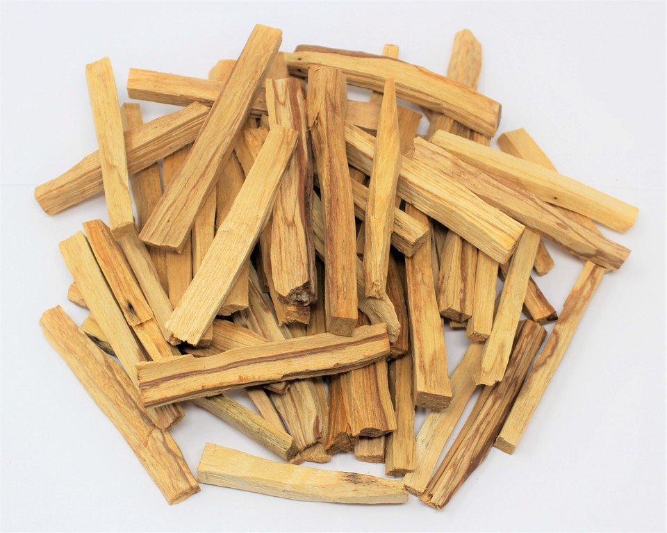White Sage Smudge Sticks & Palo Santo Wood Bundle (4+4): Fresh Aromatic ...