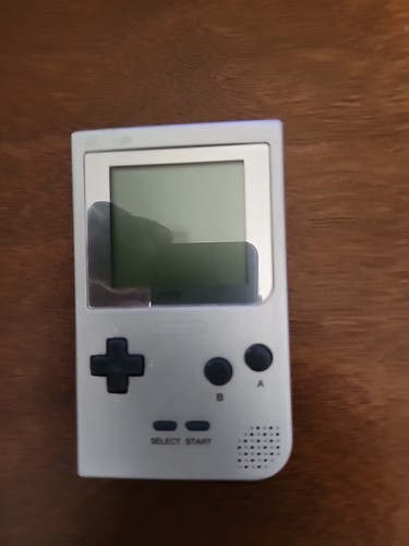 Game Boy Pocket Silver Console Nintendo GB MGB-001 Tested Working W/ RC ...