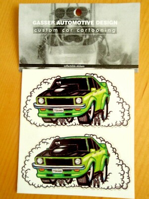 Torana STICKER SET Cartoon Decals | eBay Australia