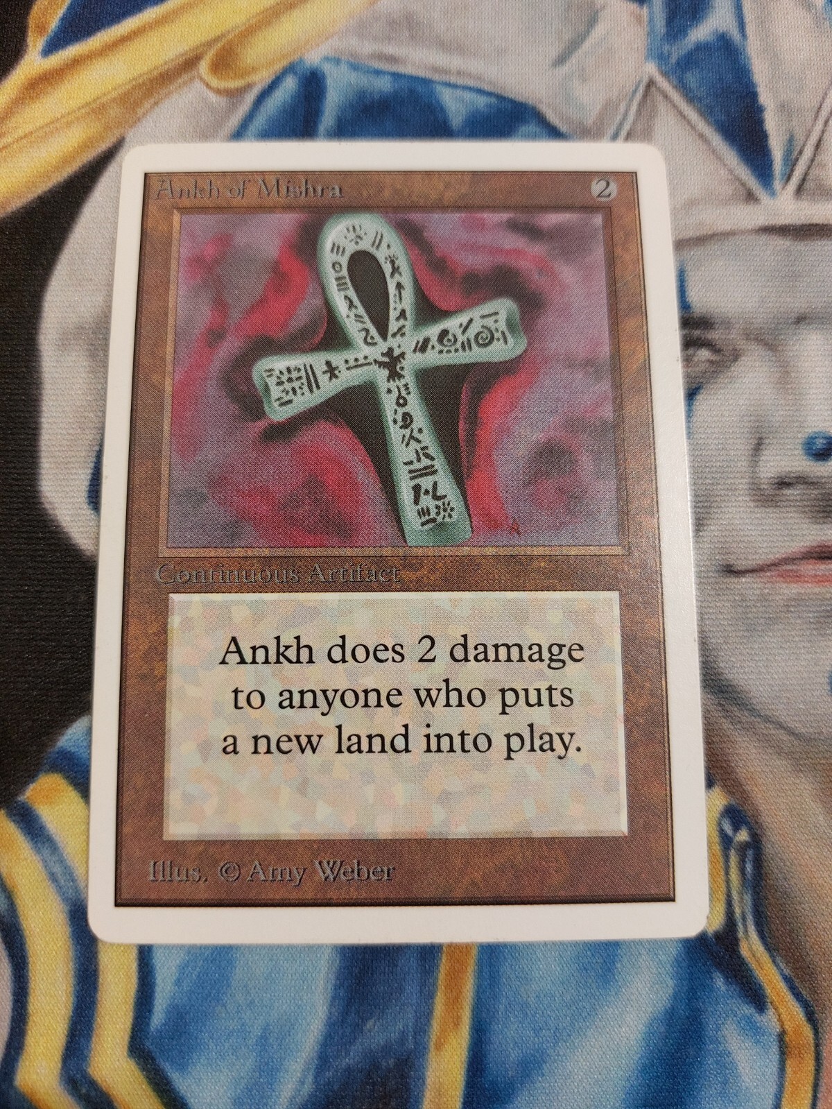 Ankh of Mishra MTG Unlimited Rare Artifact Slightly Played x1 | eBay