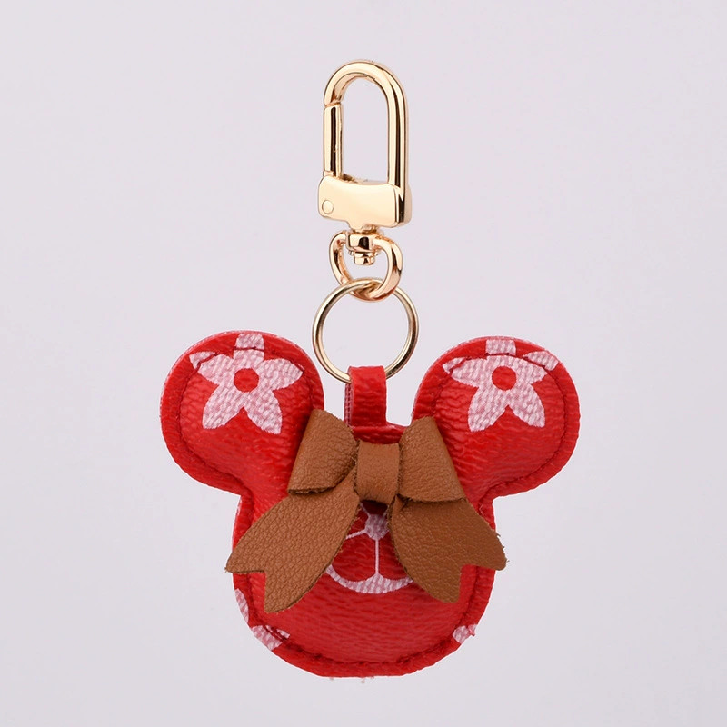 Cute Luxry Leather Keychain Gift - For Handbag, Purse, Backpack, Car ...