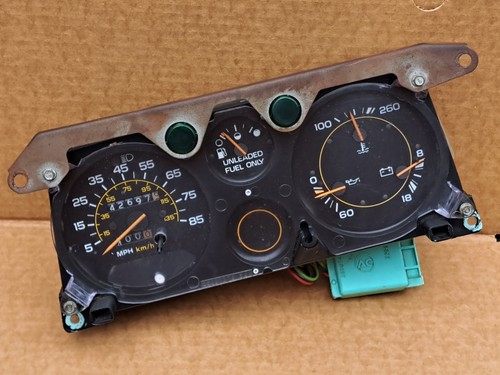 87-91 CHEVROLET G10 G20 G30 GMC G2500 DASH SPEEDOMETER GAUGE INSTRUMENT ...