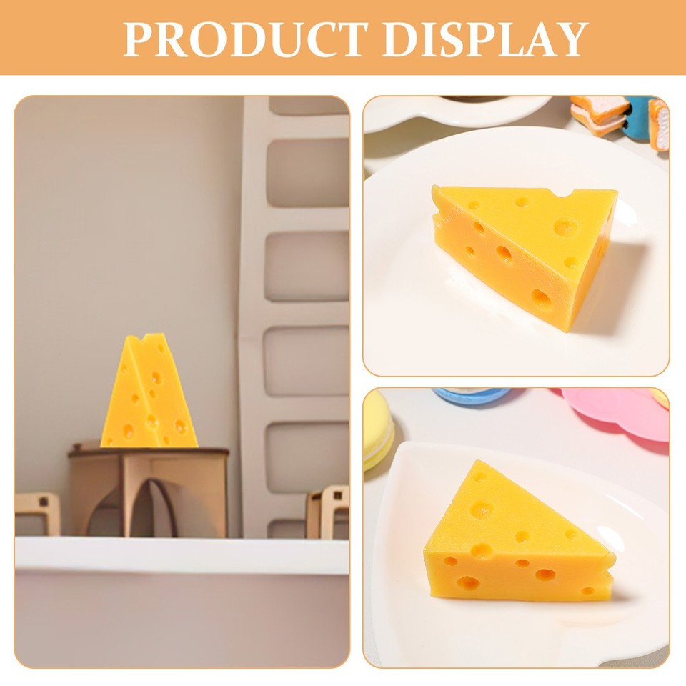 Simulated Cheese Fake Food Prop Simulation Resin Cheese Model Kitchen ...