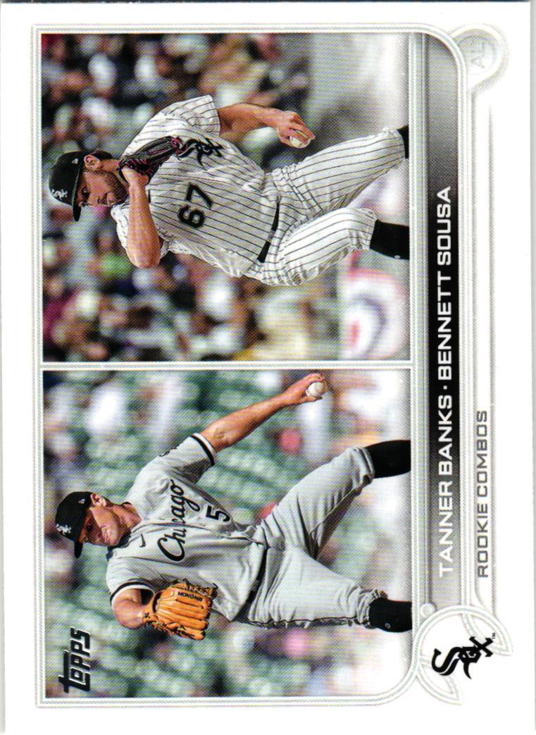 2022 Topps Update US146 Tanner Banks / Bennett Sousa Chicago White Sox ...