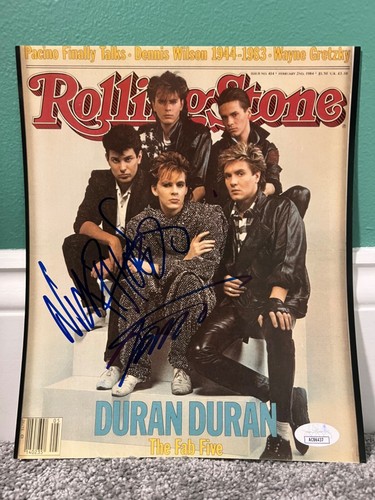 Duran Duran signed 8x10 JSA COA John Taylor Nick Rhodes psa bas | eBay