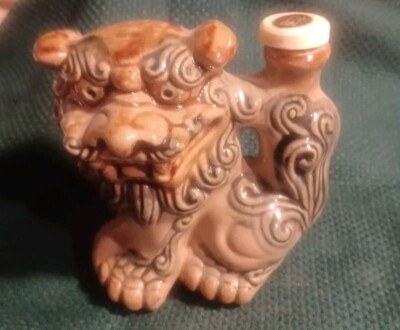 Okinawa Ryukyu Aged Awamori "Zanpa" Shisa ceramic jar... | eBay