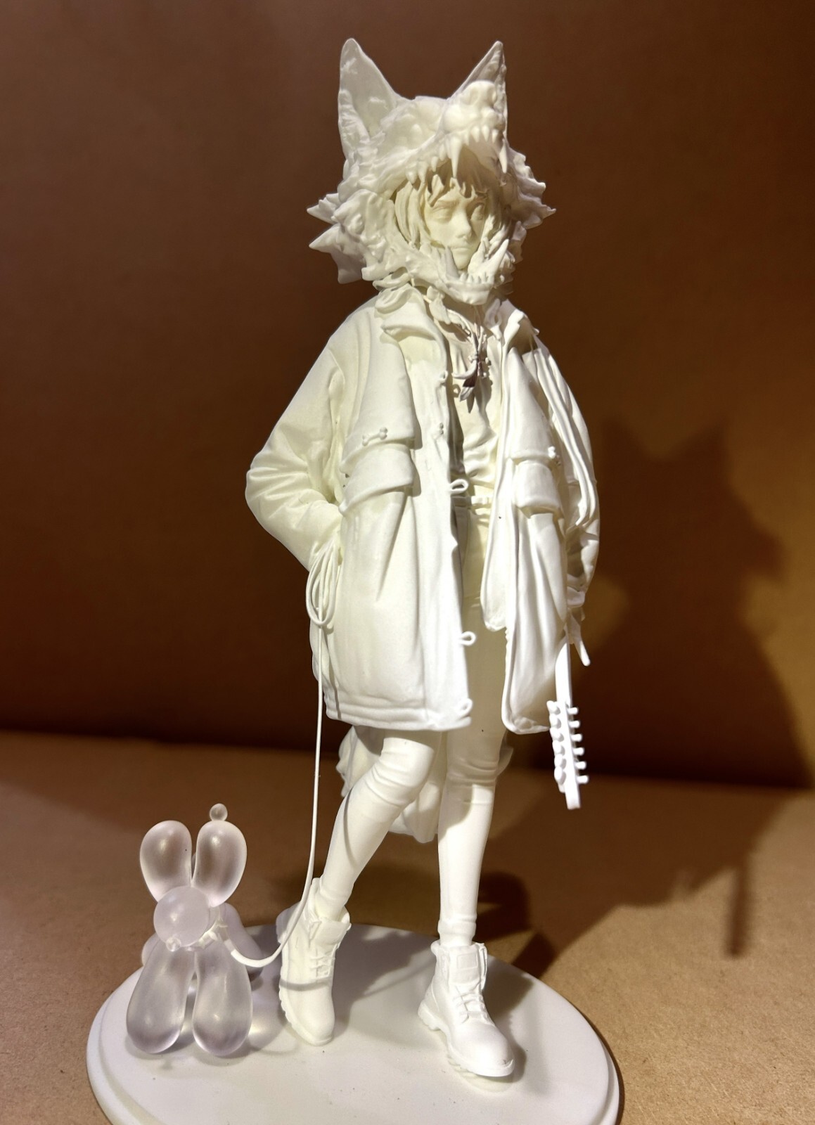 Resin Figure Kit WOLFESS Original Character Unpainted Garage Resin Kit ...