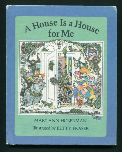 a House Is a House for Me 1978 by Mary Ann Hoberman 059075811x for sale ...