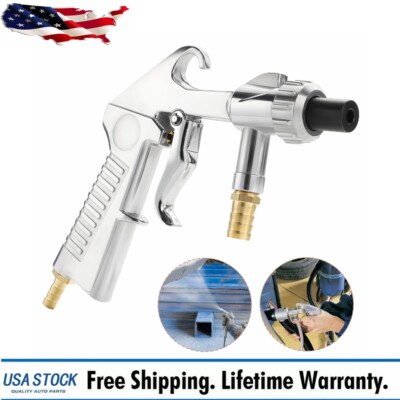 Portable Air Sand Blaster Kit Sandblaster Abrasive Blasting Gun Tube 8 ...
