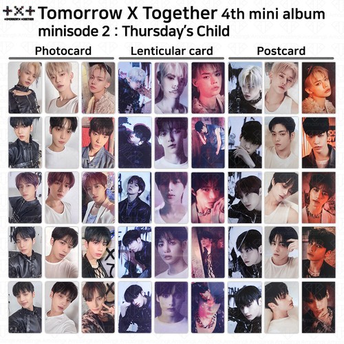TXT 4th Mini Album Minisode 2 Thursday's Child Official Photocard ...