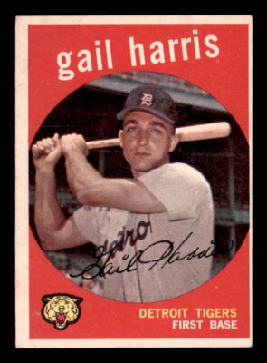 1959 Topps Baseball #378 Gail Harris VG/EX *e1 | eBay