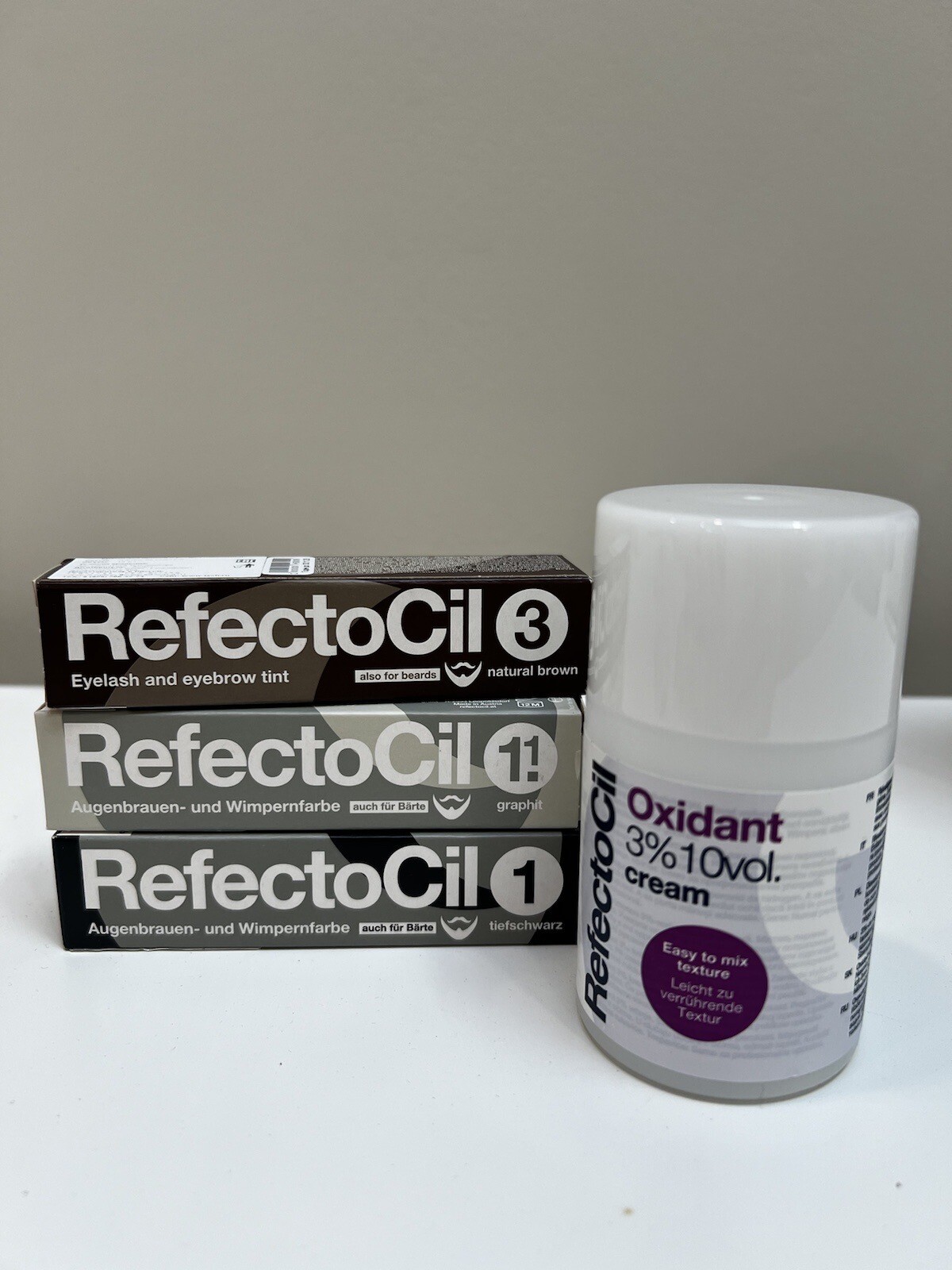 RefectoCil 3% Oxide Cream Eyebrow Tint + 3 Shades Of Dye - 3.38oz | eBay