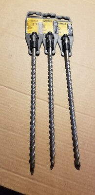 Lot of 3 DW5430 DEWALT 3/8" x 12" ROCK CARBIDE PLUS new old stock | eBay