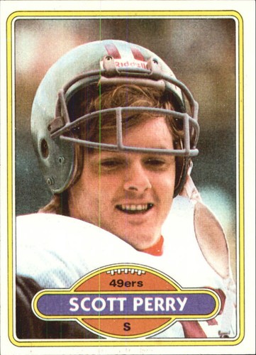 1980 Topps Football Card #54 Scott Perry - NM | eBay