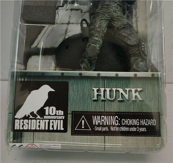 Resident Evil 10th Anniversary Biohazard Hunk Action Figure New in Box ...