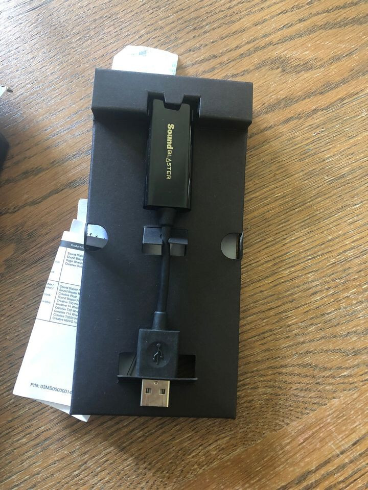 Creative Labs Sound Blaster Play! 3 SB1730 External USB Audio Adapter ...