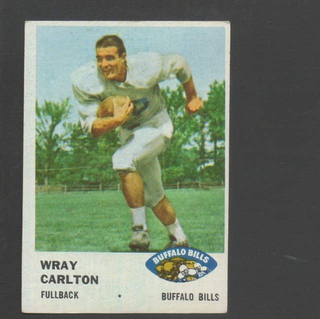 1961 Fleer - #134 Wray Carlton (RC) for sale online | eBay