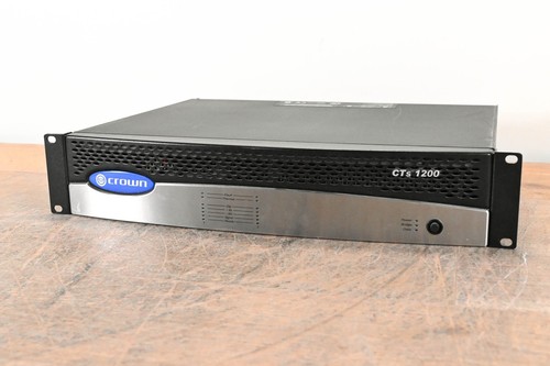 Crown CTs 1200 2-Channel 600W Power Amplifier CG01FPJ | eBay