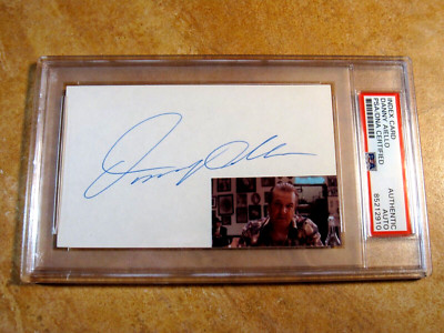 DANNY AIELLO ACTOR SIGNED AUTOGRAPHED INDEX CARD CUT PHOTO PSA | eBay