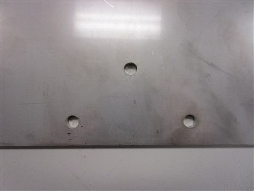 STAINLESS STEEL TRIM TAB PLATE WITH HINGE 12" X 6" MARINE BOAT | eBay