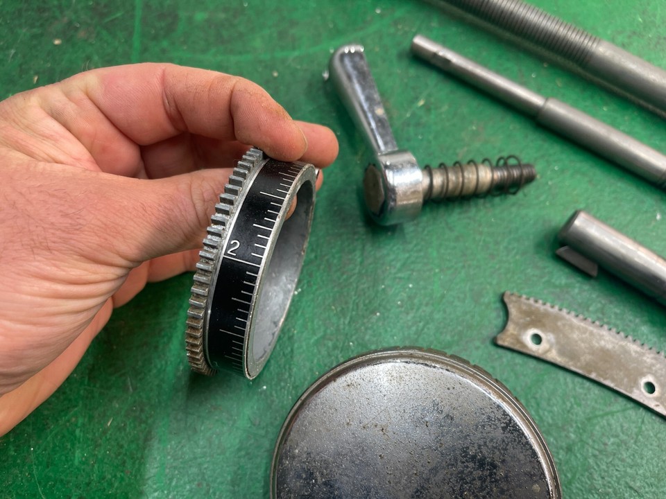 Craftsman 113.27520 Table Saw - Handles Gears Elevation & Tilt Screw ...