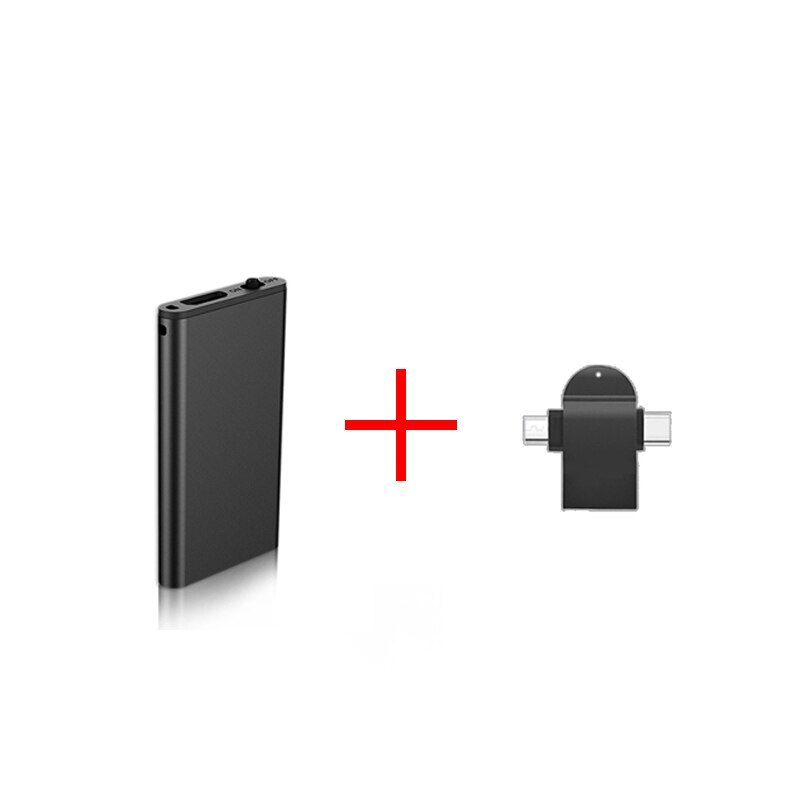 Ultra thin mini voice activated recorder hidden recording listening spy ...