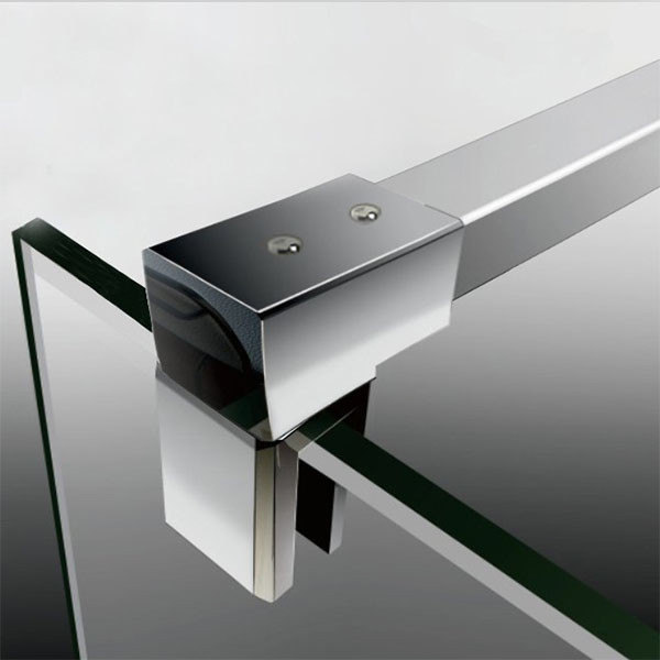 Quality Walk In Wet Room Shower Enclosure Tray Flipper Screen Panel 8mm ...