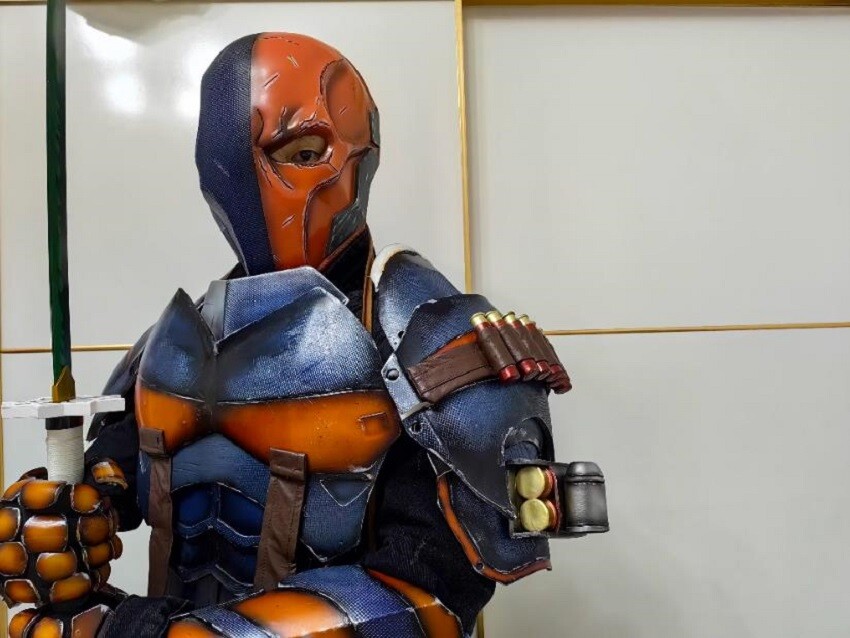 Disfraz De Batman Arkham Origins Deathstroke Review | Deathstroke