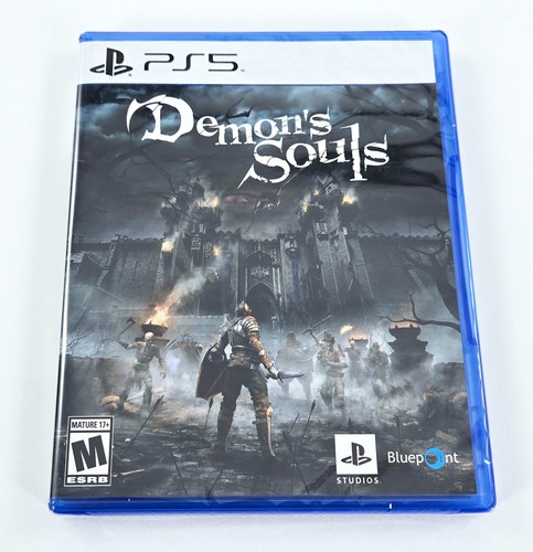 DEMON'S SOULS NEW FACTORY SEALED 2025 Authentic Sony Playstation 5 PS5 ...