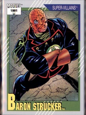 1991 Marvel Super-Villains Baron Strucker 69 | eBay