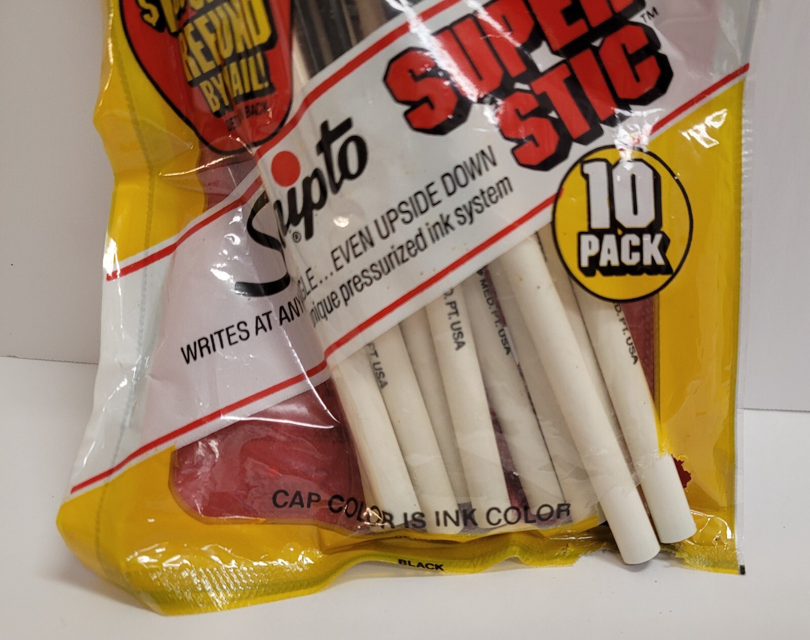 Vintage Eraser Mate 2 5 Pack NOS Paper Mate Ink Pens & Scripto Super ...