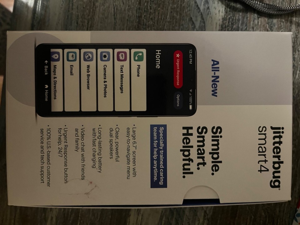 Jitterbug Smart4 Phone by Lively plus accessories | eBay