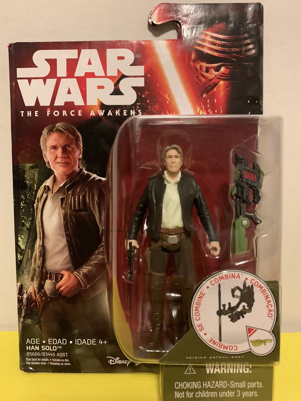 Star Wars 3.75” Set Of Han Solo & Rey B5666 / B5667 By Hasbro 2015 | eBay