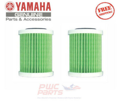 2x YAMAHA OEM Primary Fuel Filter Element F150 F200 F250 F300 6P3-WS24A ...