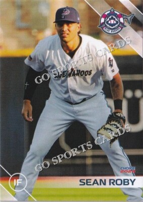 2024 Pensacola Blue Wahoos Sean Roby RC Rookie Card Marlins Minor ...