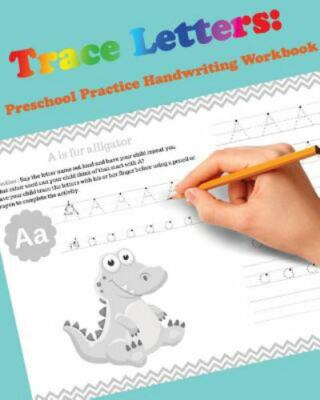Trace Letters - Preschool Practice Handwriting Workbook for Kids Ages 3 ...