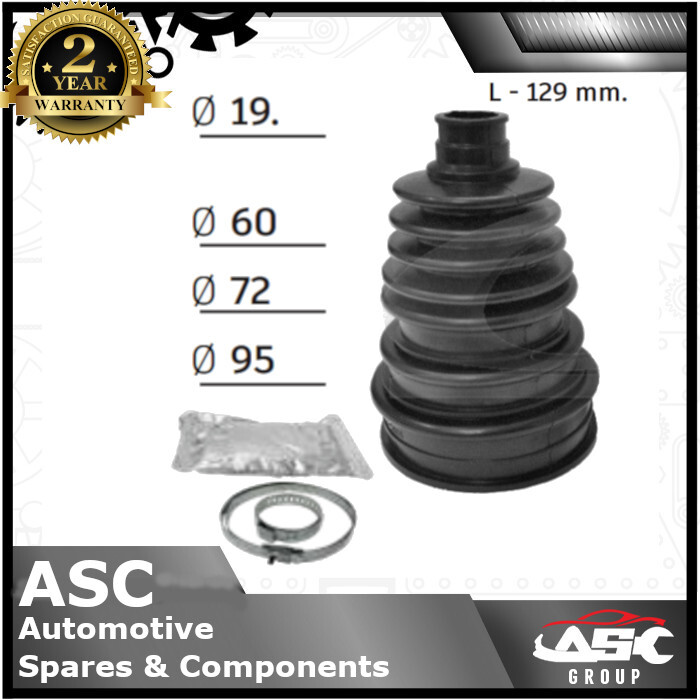 Durable Stretch CV Boot Kit - Flexi Rubber - fits Chevrolet Malibu 79 ...