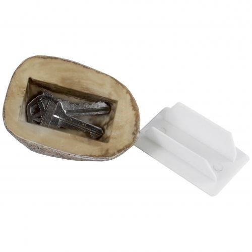 Fake Rock Spare Key Hider with Secret Hidden Compartment - Blends Into ...