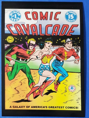 Postcard Comic Cavalcade Cover #1 DC Comics Wonder Woman Flash Green Lantern | eBay