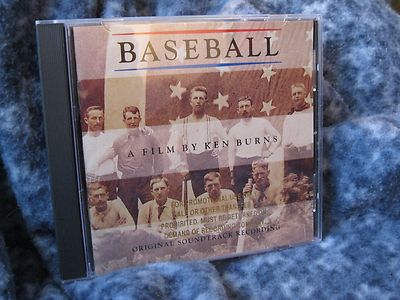 "BASEBALL A FILM" BY KEN BURNS ORIGINAL SOUNDTRACK CD PROMO ELEKTRA ...