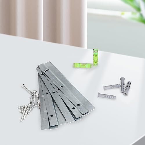 4 Pairs French Cleat Hanger 6 Inch Z Bar Hanger Supports Heavy Duty ...