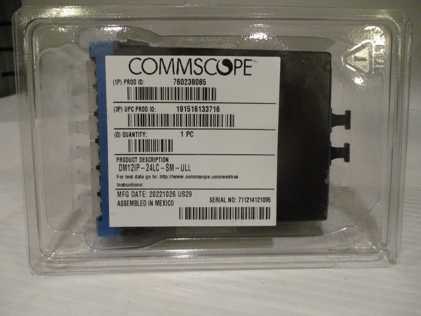 Commscope 760238085 | DM12iP-24LC-SM-ULL Module Still for sale online ...