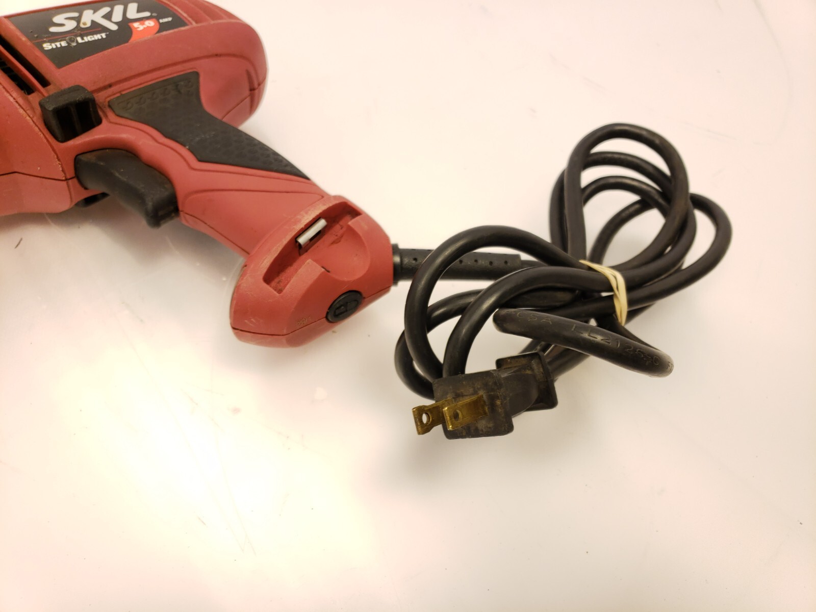 SKIL 3/8" Site Light 5.0 Amp Corded Drill Driver Model 6265 | eBay