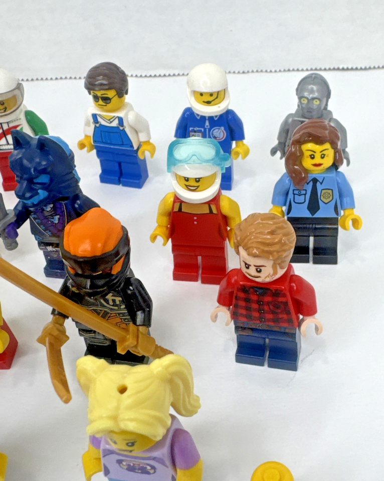 LEGO 39 Minifigures Mix Lot Ninjago, Star Wars, Jurassic World, Etc | eBay