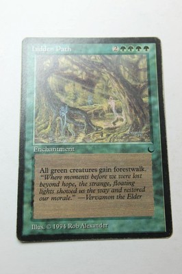 MTG Hidden Path x1- -The Dark-Mod/Heavy Play | eBay