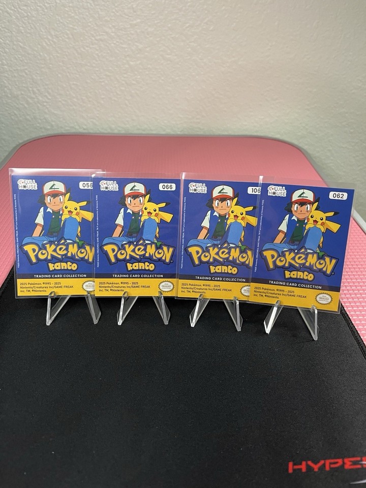 Pokemon Kanto Series Fighting Type Pokemon - Full House 2025 - NM! | eBay