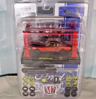 1/64th M2 Machines Model Kit R21 1968 Ford Mustang CHASE | eBay