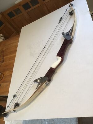 Rare Vintage Fred Bear Starfire Compound Target Bow 3-Ring Logo 45lb ...