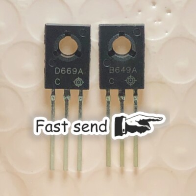 10pairs (20pcs) 2SB649A + 2SD669A B649A + D669A Transistors | eBay