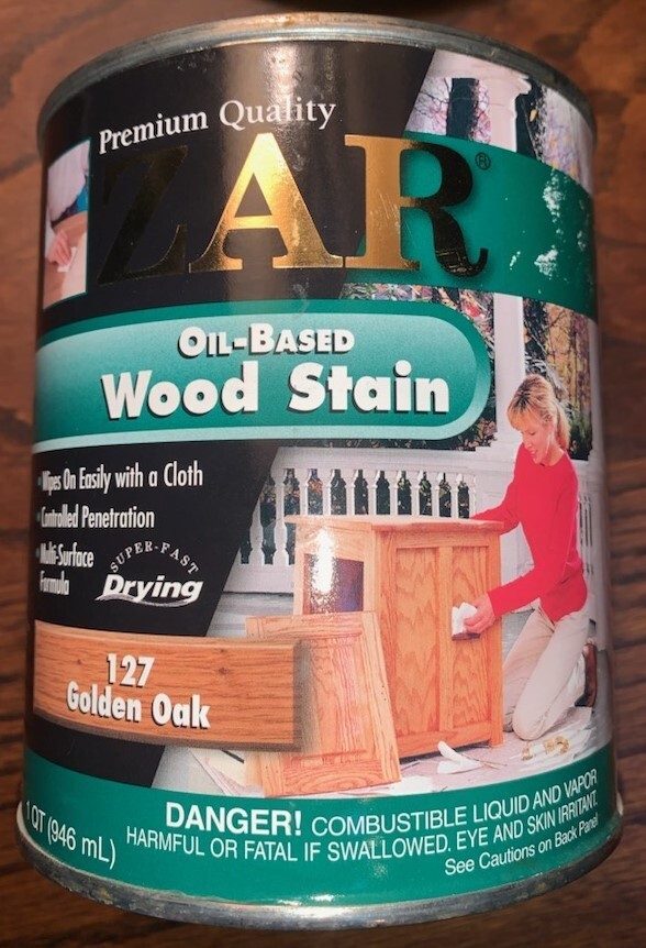 Zar Interior Stain 127 Golden Oak Quart | eBay